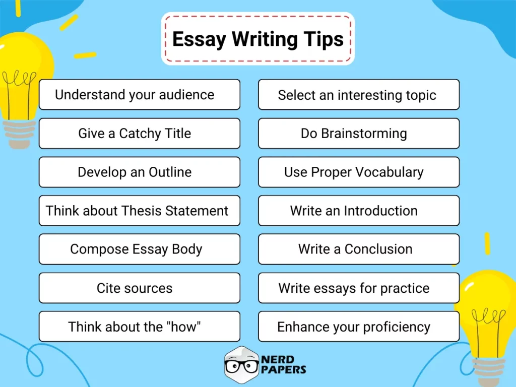 Essay Writing Tips To Improve Your Writing Skills