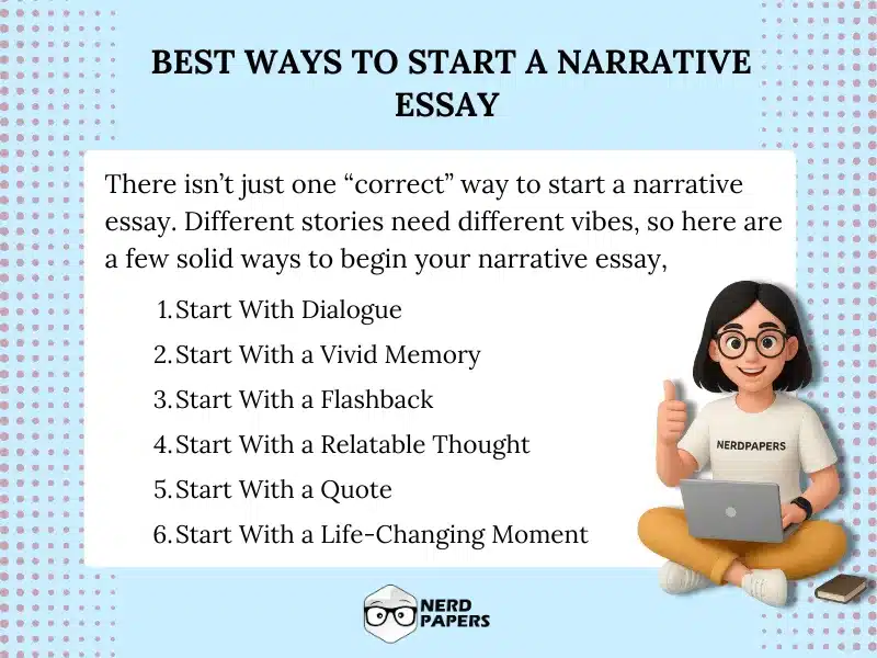 How to Start a Narrative Essay | Simple Guide + Examples