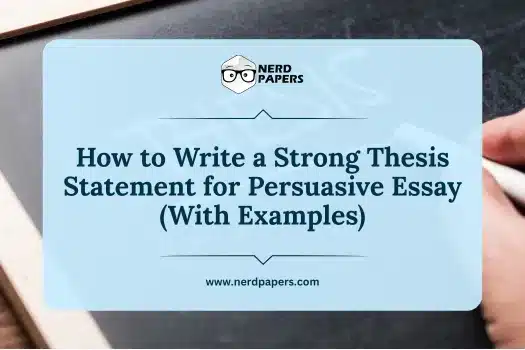 How to Write a Perfect Thesis Statement for Persuasive Essay