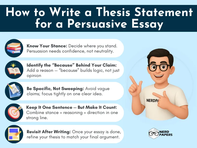 How to Write a Perfect Thesis Statement for Persuasive Essay